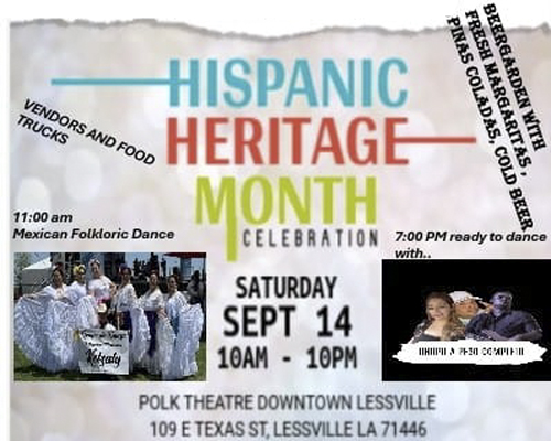 Hispanic Heritage Month Celebration - Vernon Parish Louisiana's Legend ...